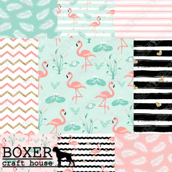 Flamingos - HTV – Boxer Craft House