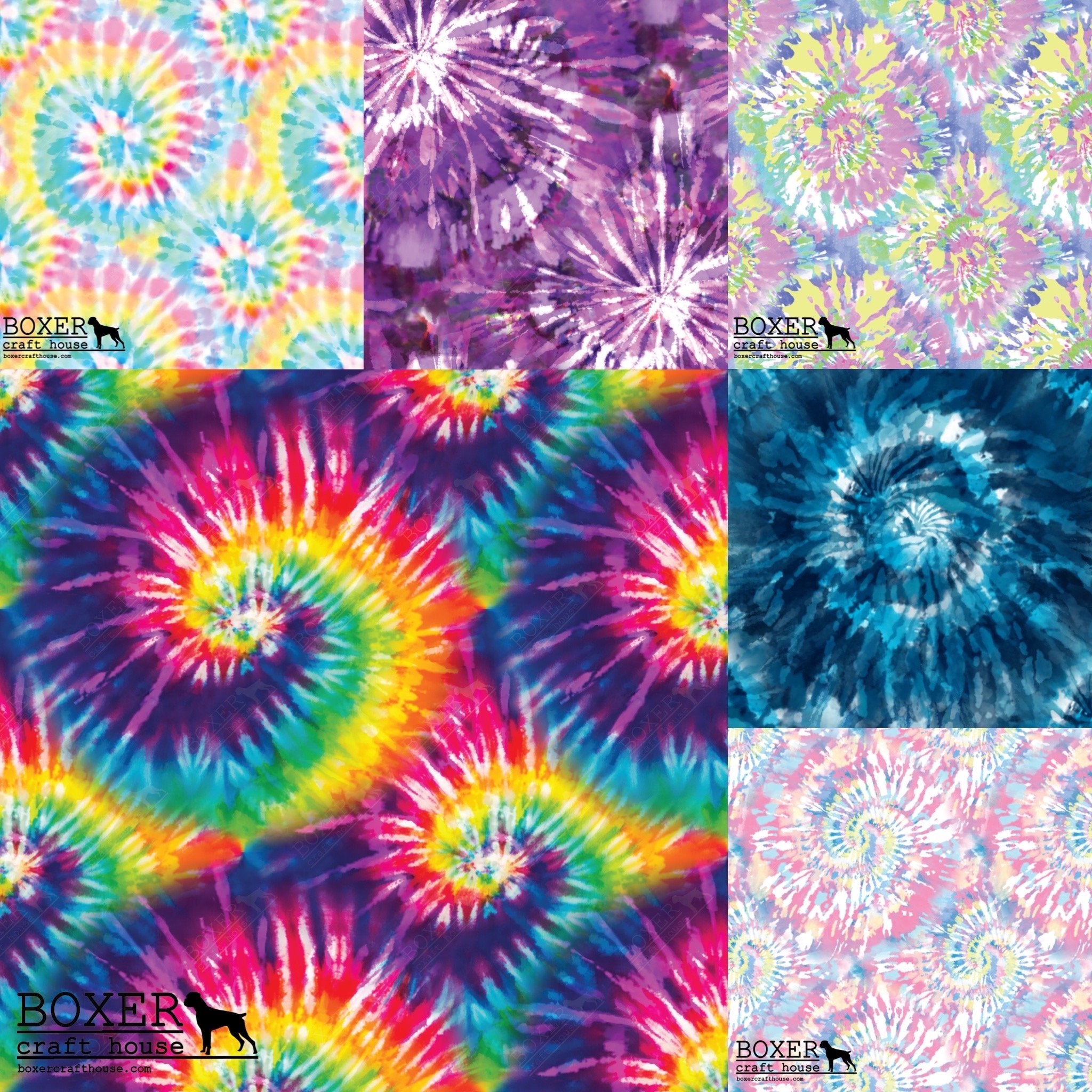 Tie Dye - HTV – Boxer Craft House