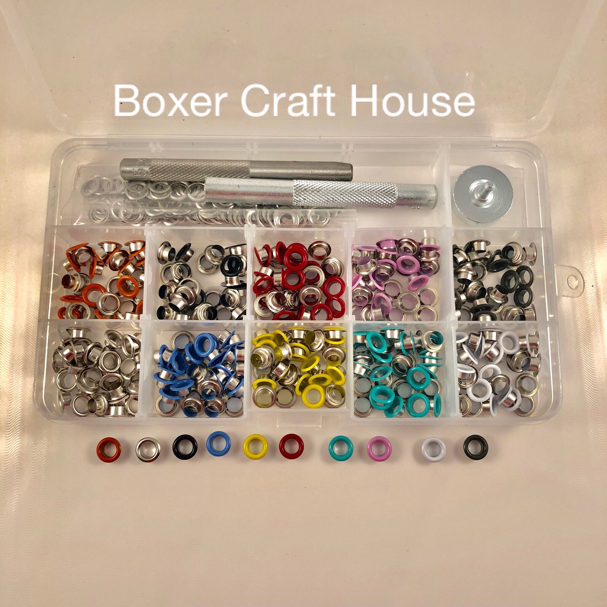 Eyelet and Rivet Kits – Boxer Craft House