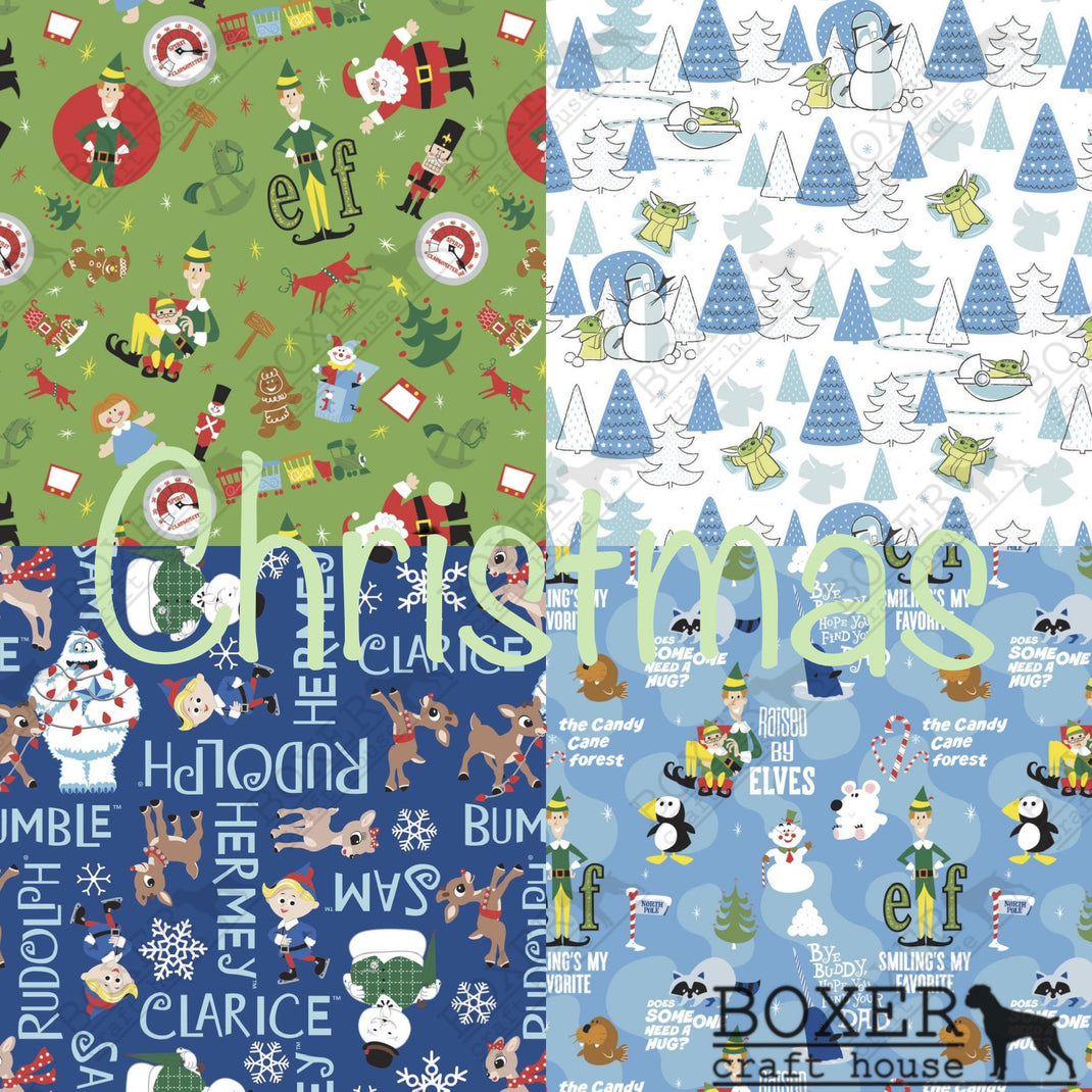 Christmas Fabric – Boxer Craft House