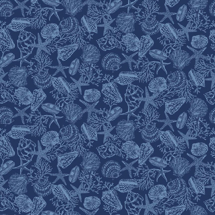 Cobalt Seas - Monotone Shells – Boxer Craft House