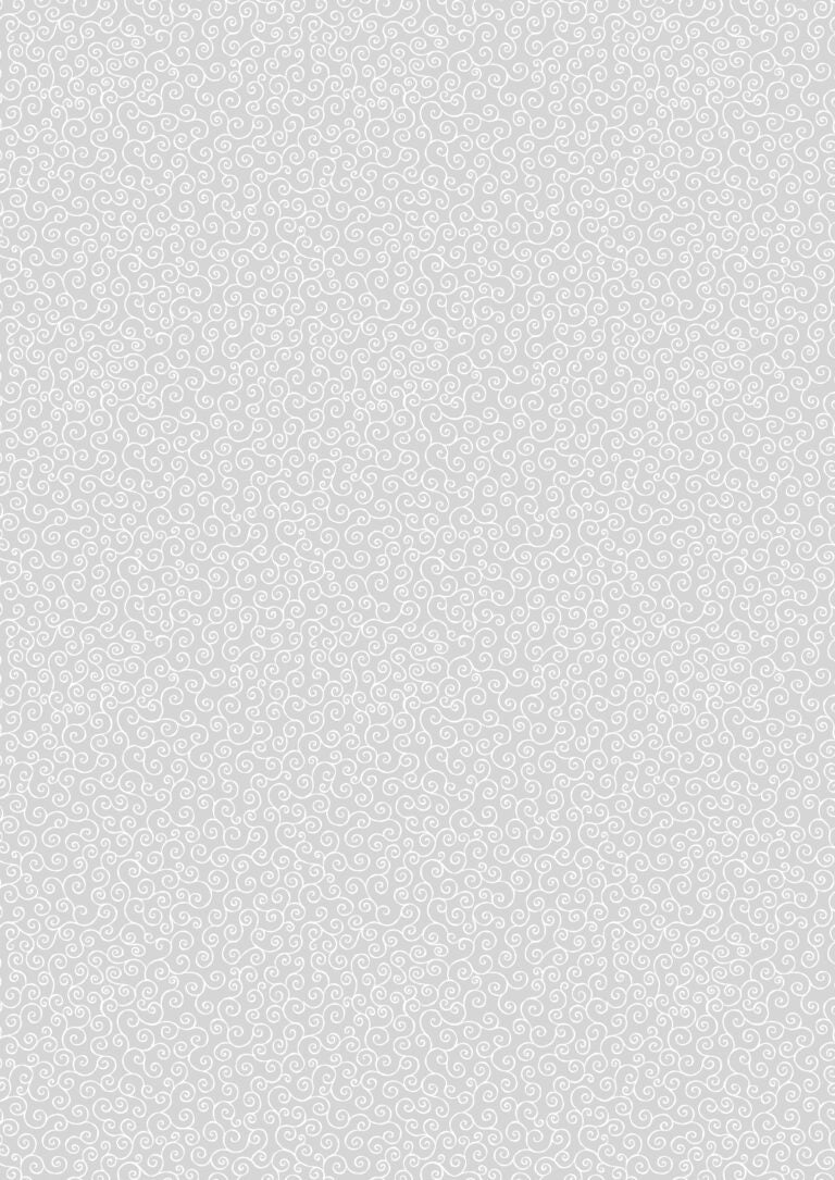 Tiny Tonals - Breezy Scroll White on Grey – Boxer Craft House