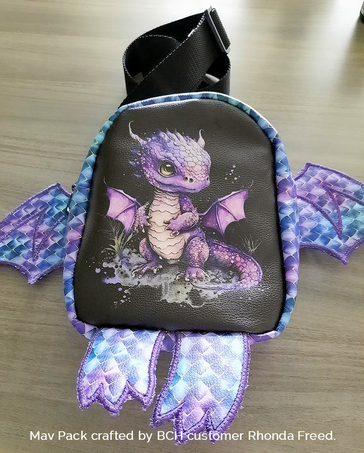 Mav Pack Panel - Dragon - Panel Six – Boxer Craft House